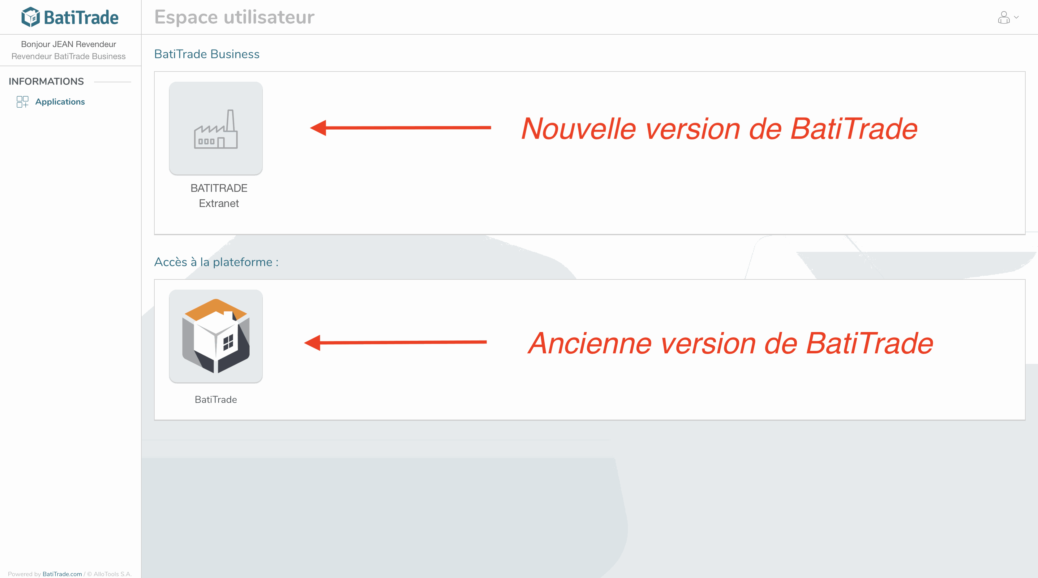 Étapes à suivre pour la création de mon compte | Support BatiTrade